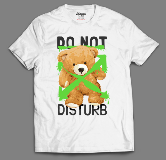 T-shirt Autentyk Teddy"Do Not Disturb" > Autentyk